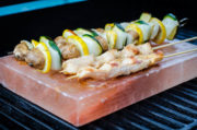 Grilling on a Himalayan Salt Plate